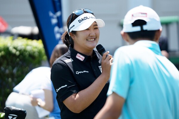 BBQ, LPGA 유해란 프로와 미국서 유소년 골프 자선행사 개최